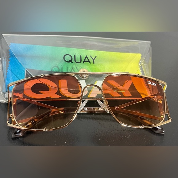 Quay Australia | Accessories | New Quay Baddie Behavior Sunglasses With ...